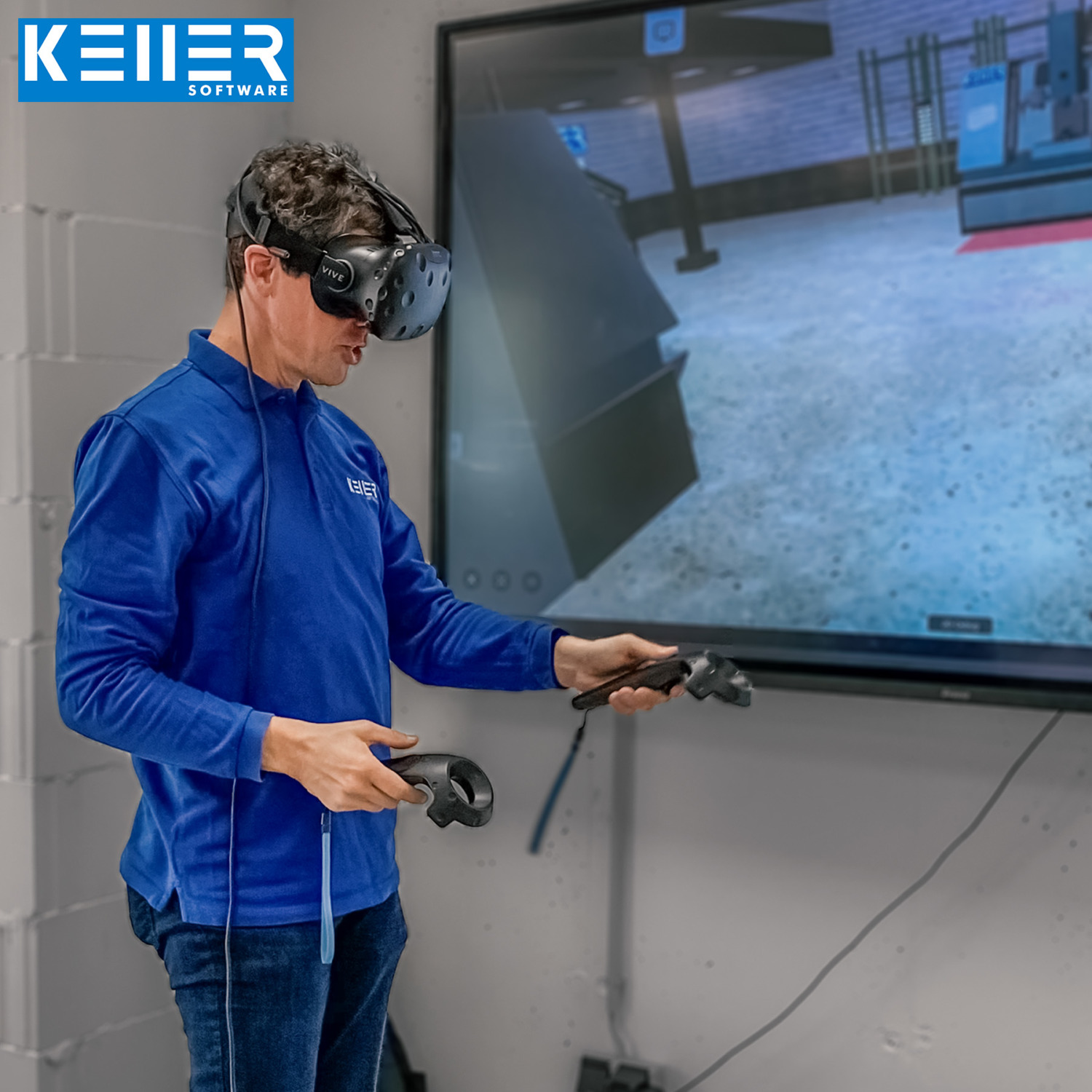 KELLER.Software mit der VR-Werkstatt im BZI Remscheid - SYMplus™ by KELLER.Software