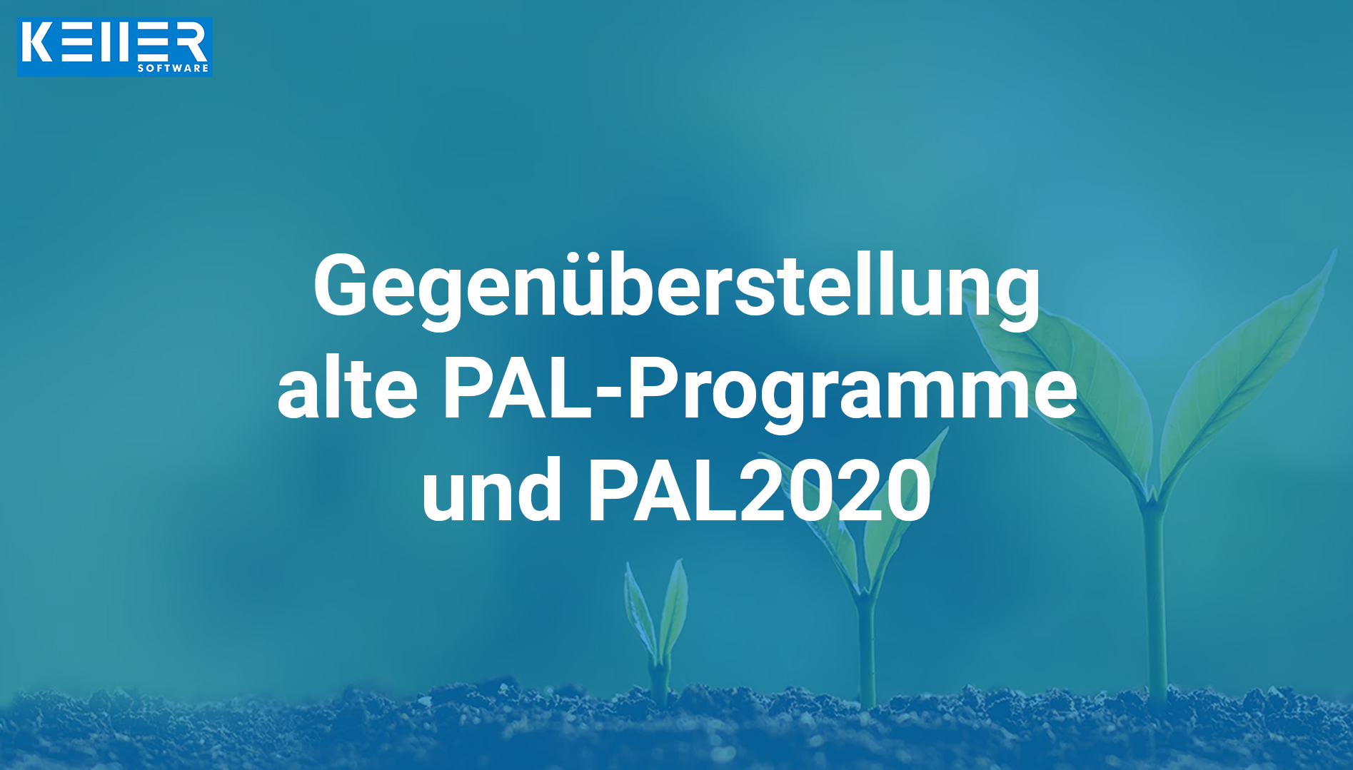 Gegenüberstellung alte PAL-Programme und PAL2020 - SYMplus™ by KELLER.Software