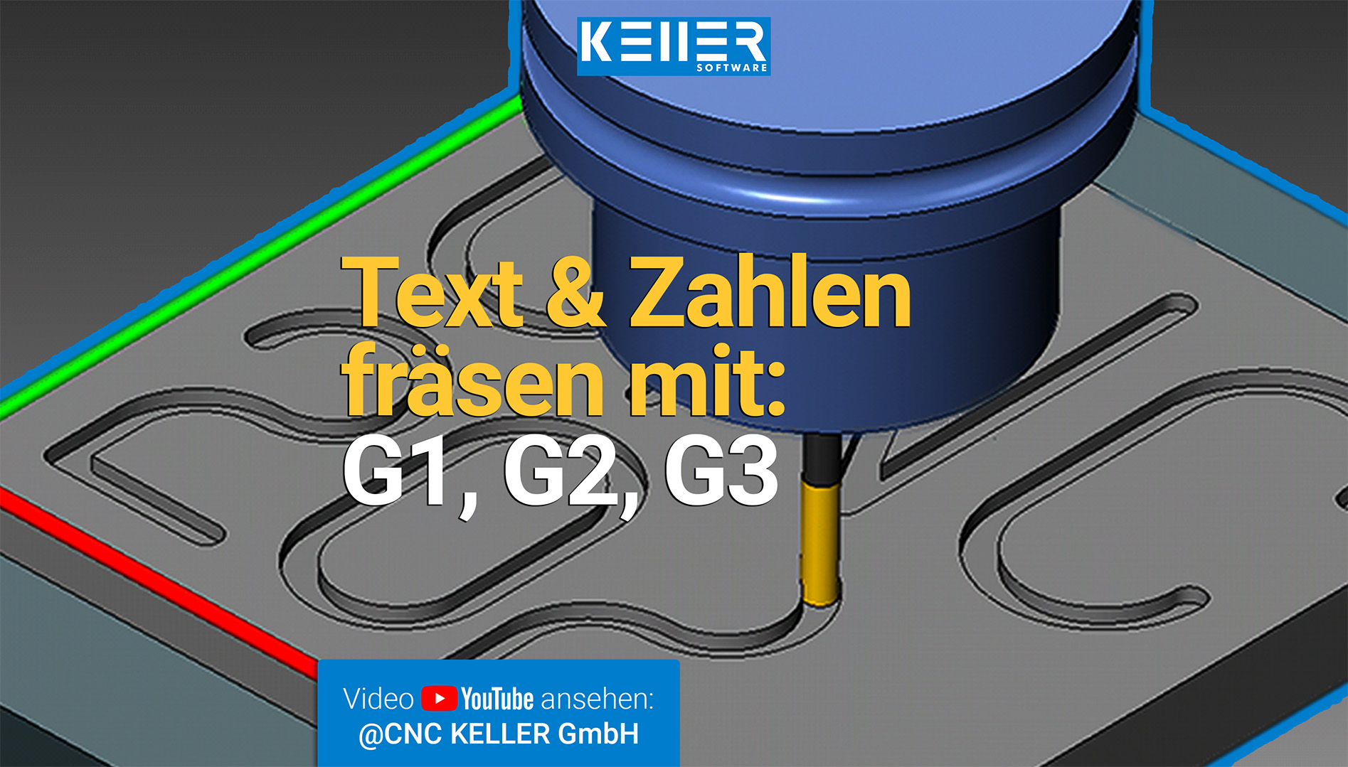 Text und Zahlen fräsen mit G1, G2, G3: G-Code PAL-Grundlagen - SYMplus ...